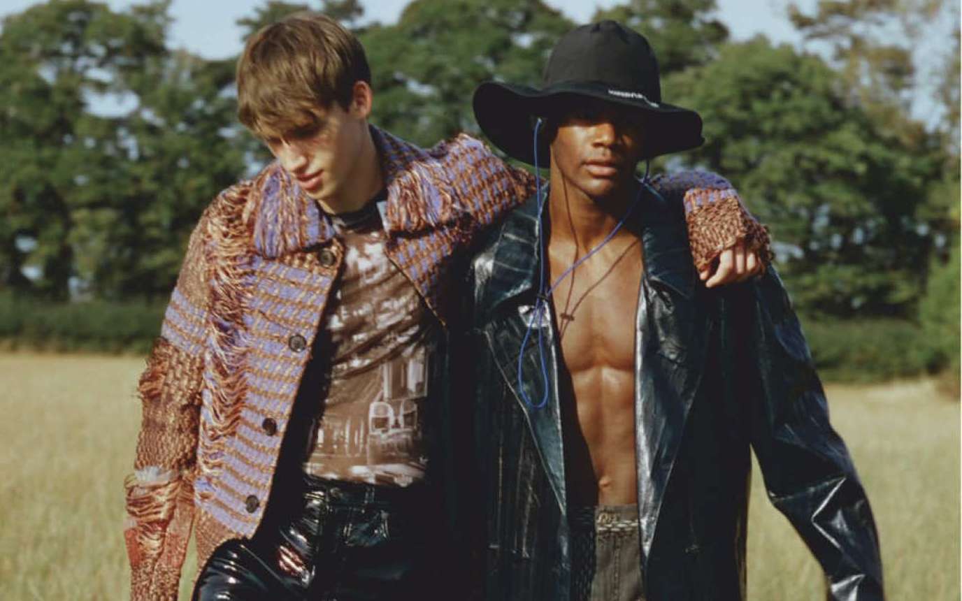 AJ Harris y Matthew Rahill para Attitude Magazine por Joseph Sinclair