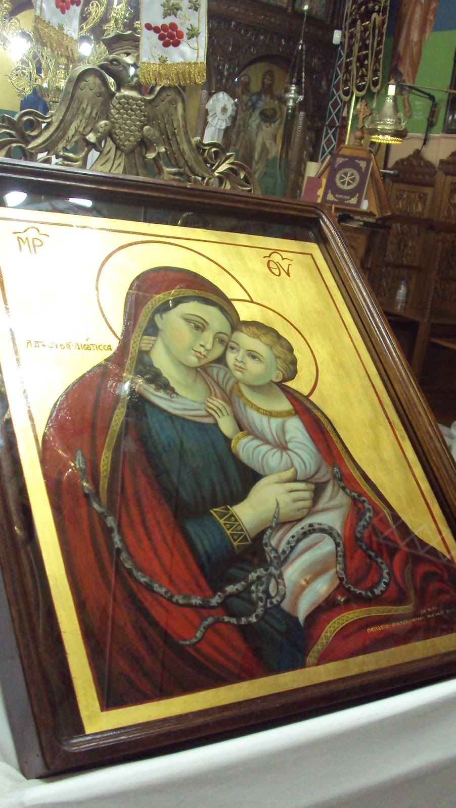 ΦΙΛΟΠΤΩΧΟ Ι.Μ. ΚΕΦΑΛΛΗΝΙΑΣ: ΠΑΝΑΓΙΑ ΛΑΓΚΟΥΒΑΡΔΑ (Η ΦΙΔΟΥΣΑ ΣΤΟ ΜΑΡΚΟΠΟΥΛΟ)