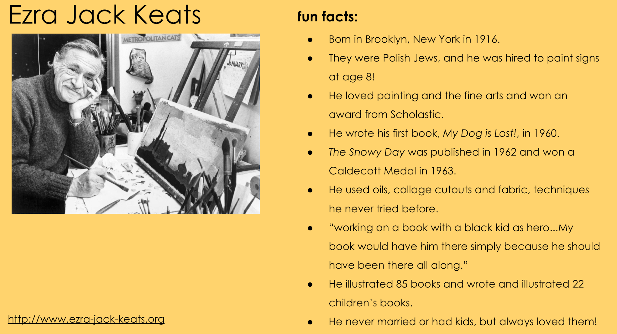 K-1 Narrative Writing: 14 Ezra Jack Keats Books to Inspire Early Writers