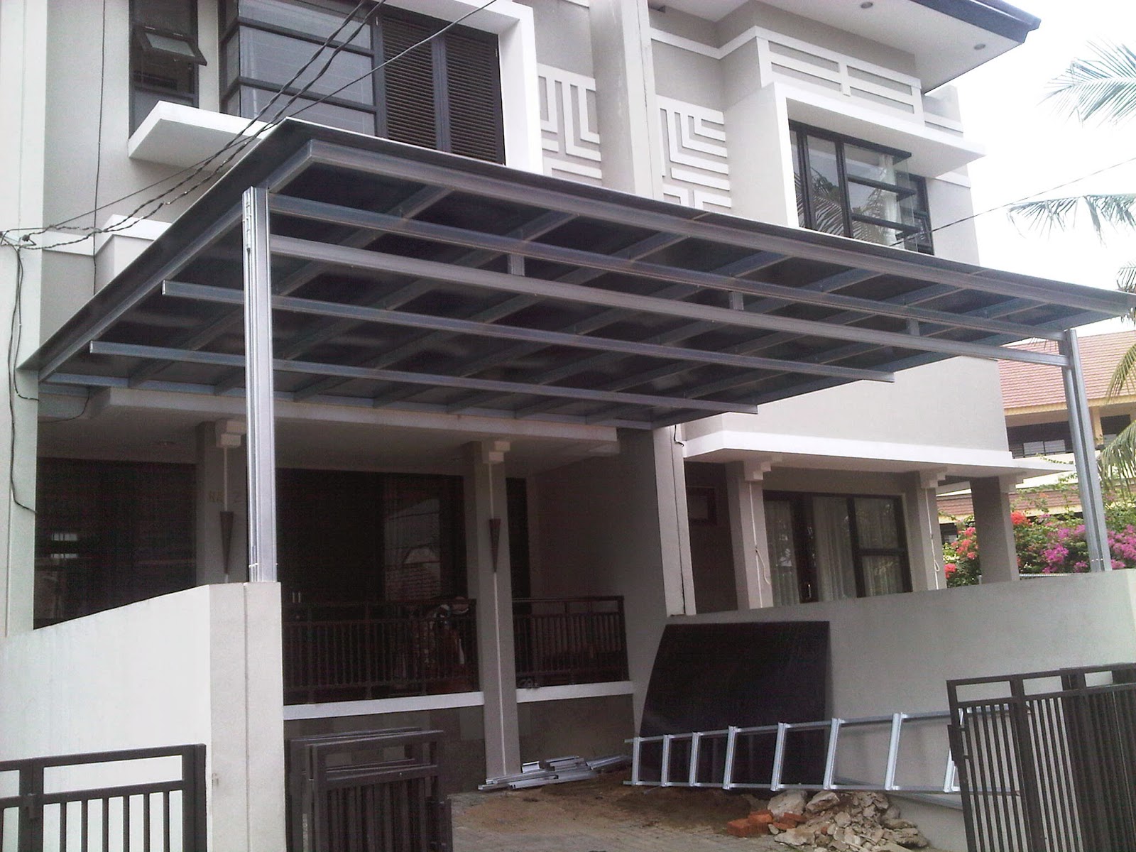 KANOPI BAJA RINGAN ~ CANOPY DAN RANGKA ATAP