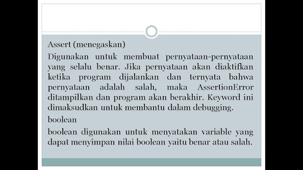 Elemen-Elemen Dasar Dalam Bahasa Java ~ bsi project