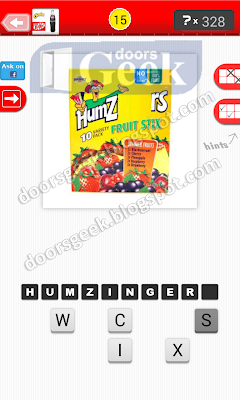 Guess The Food [Level 20-15] answer ~ Doors Geek