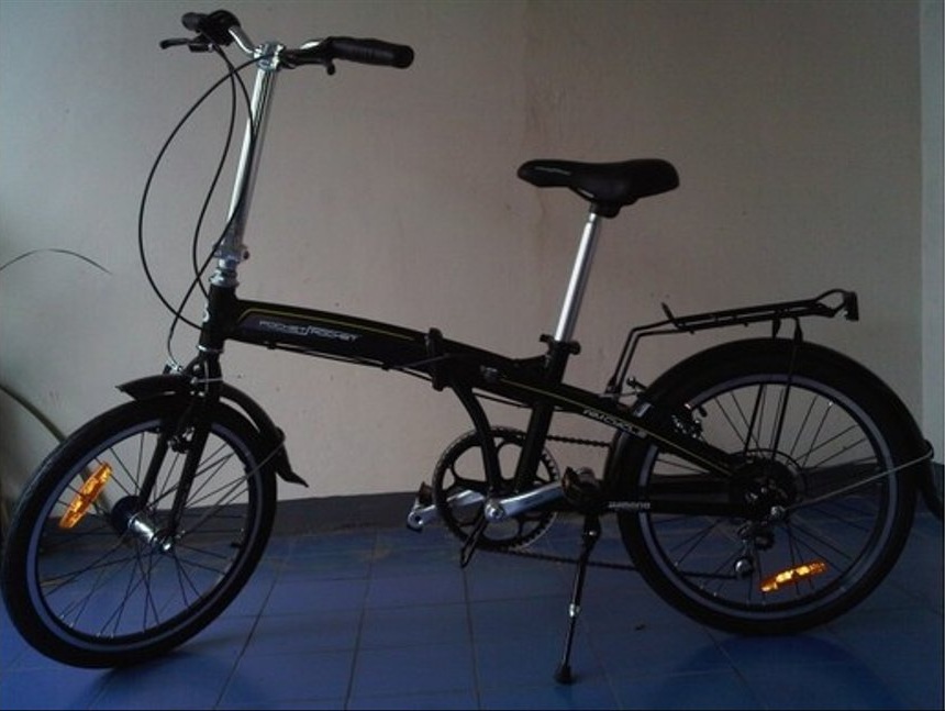 Wimcycle Folding Bike"20" POCKET ROCKET 7SP.Harga Rp. 750.000. - Toko ...
