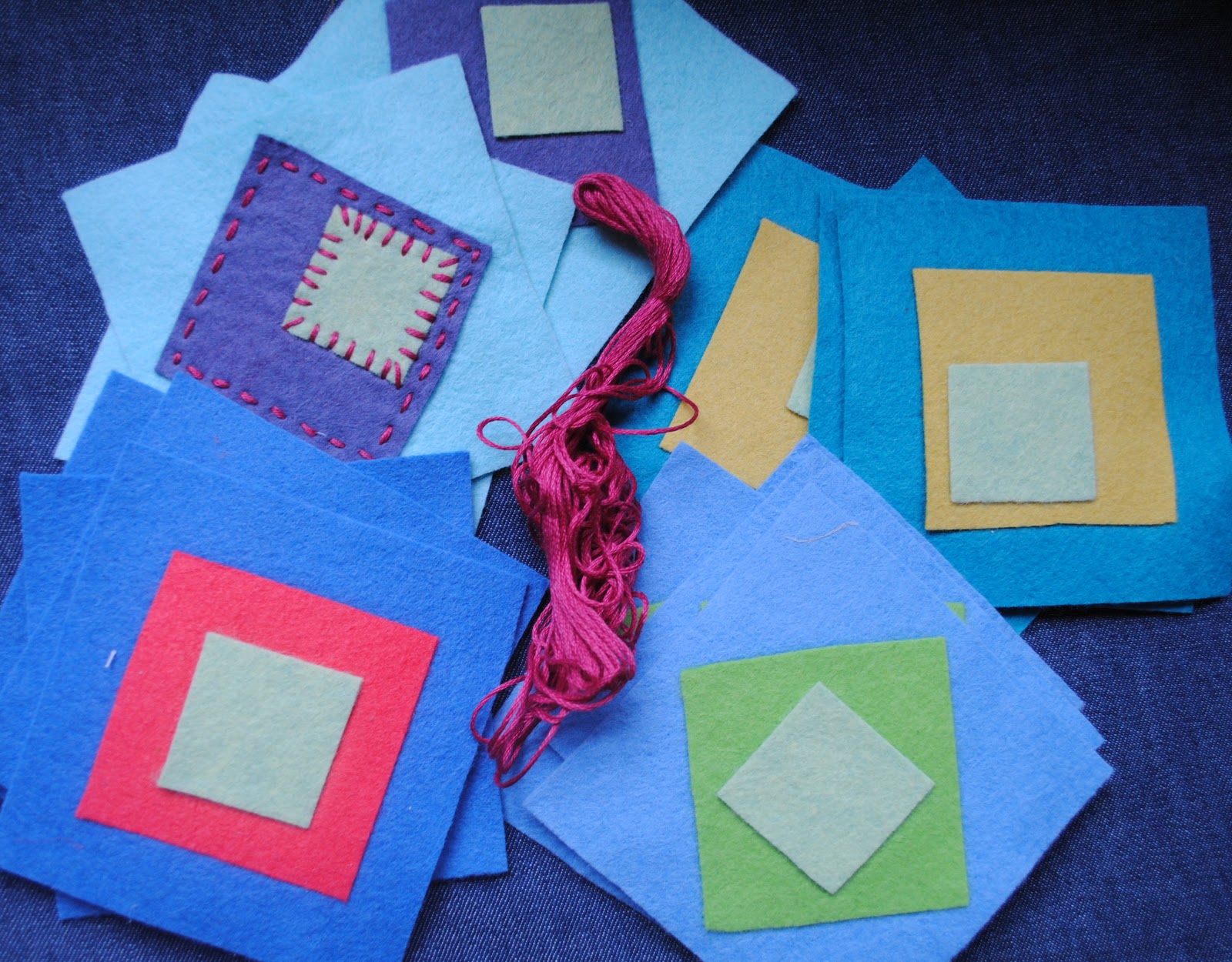 alexa lett...artsy merchant: Felt Quilt Project!