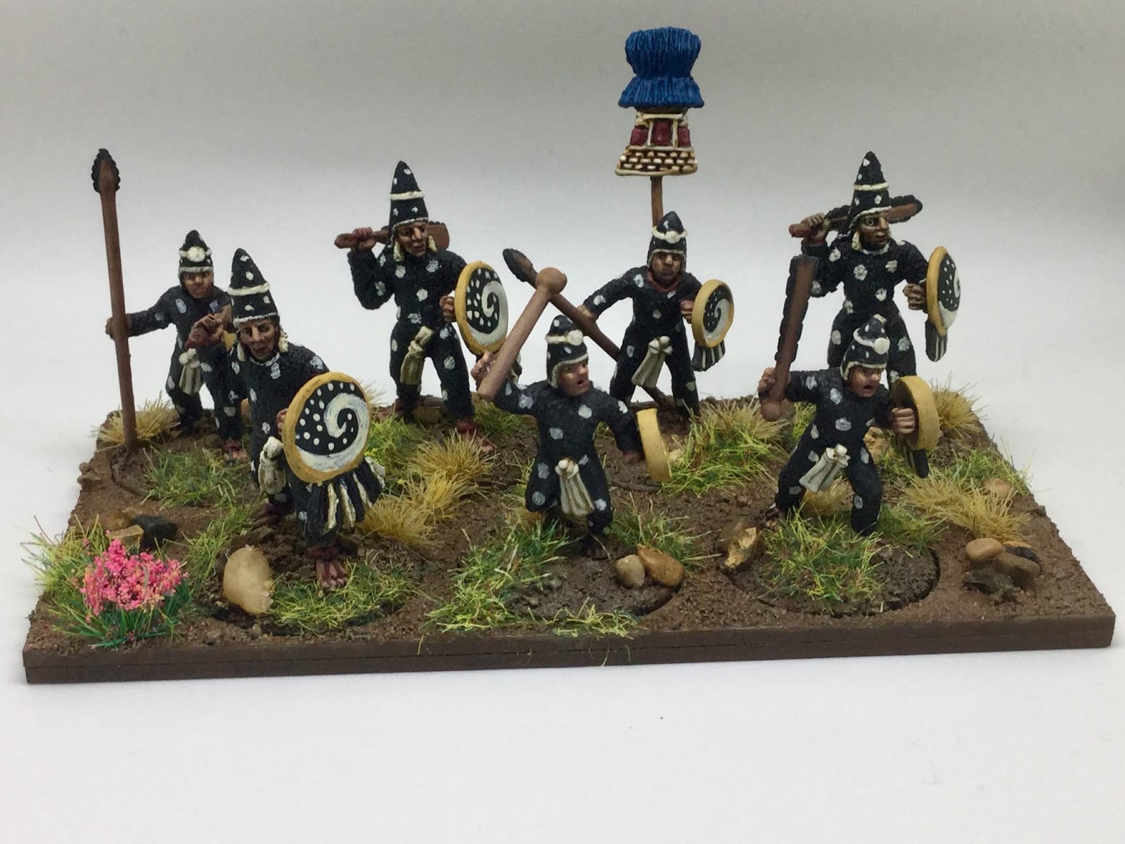 '74s to 88s' - A Model and Wargames blog: Impetus Aztec Army in 28mm