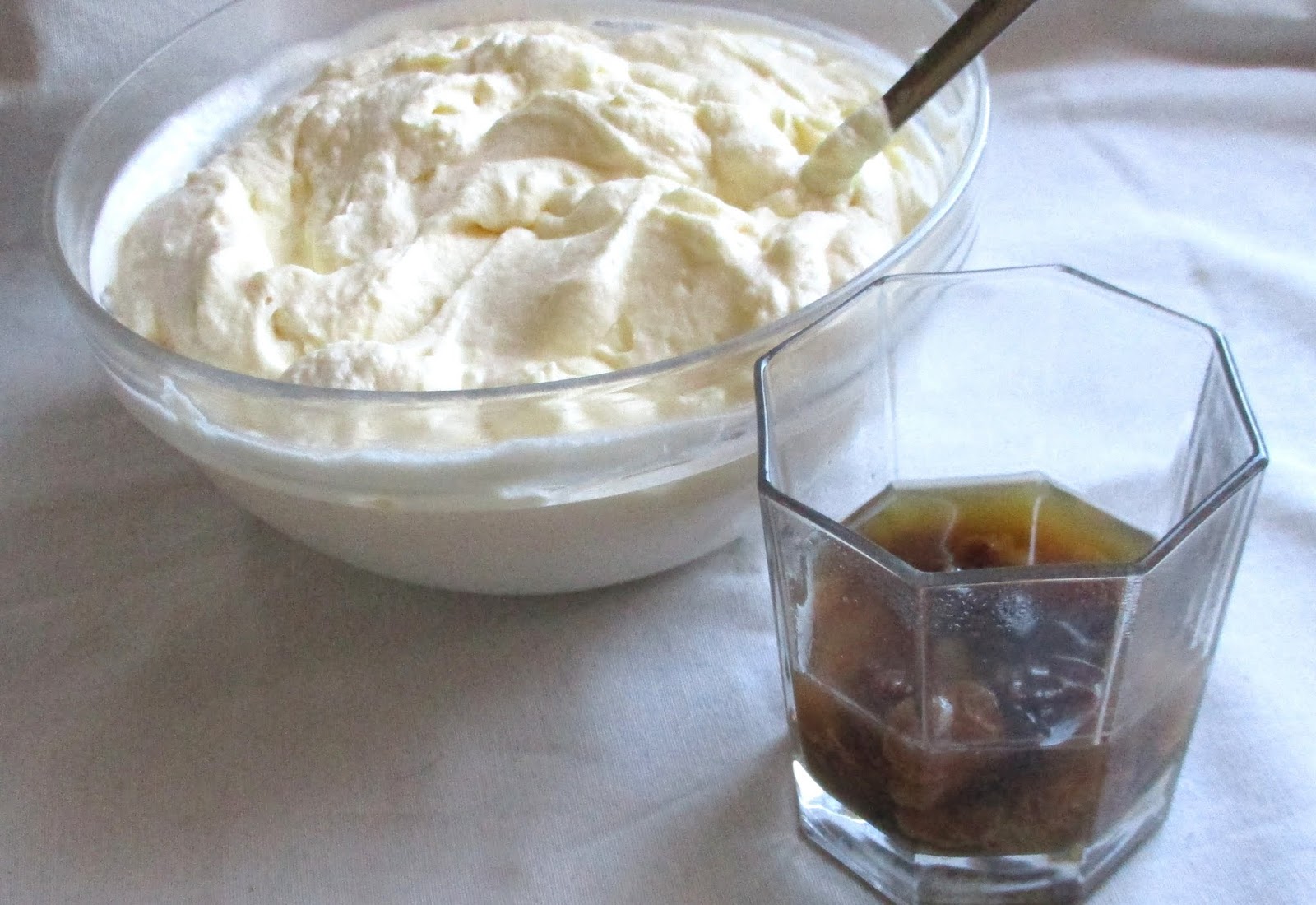 Aquí se cocina: Helado de ron con pasas