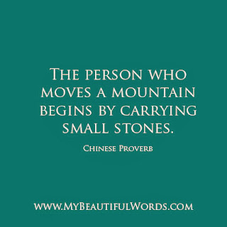 My Beautiful Words.: Move the Mountain...