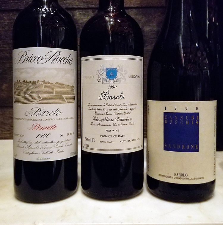 The V.I.P. Table: 1990 Barolo & Barbaresco Retrospective