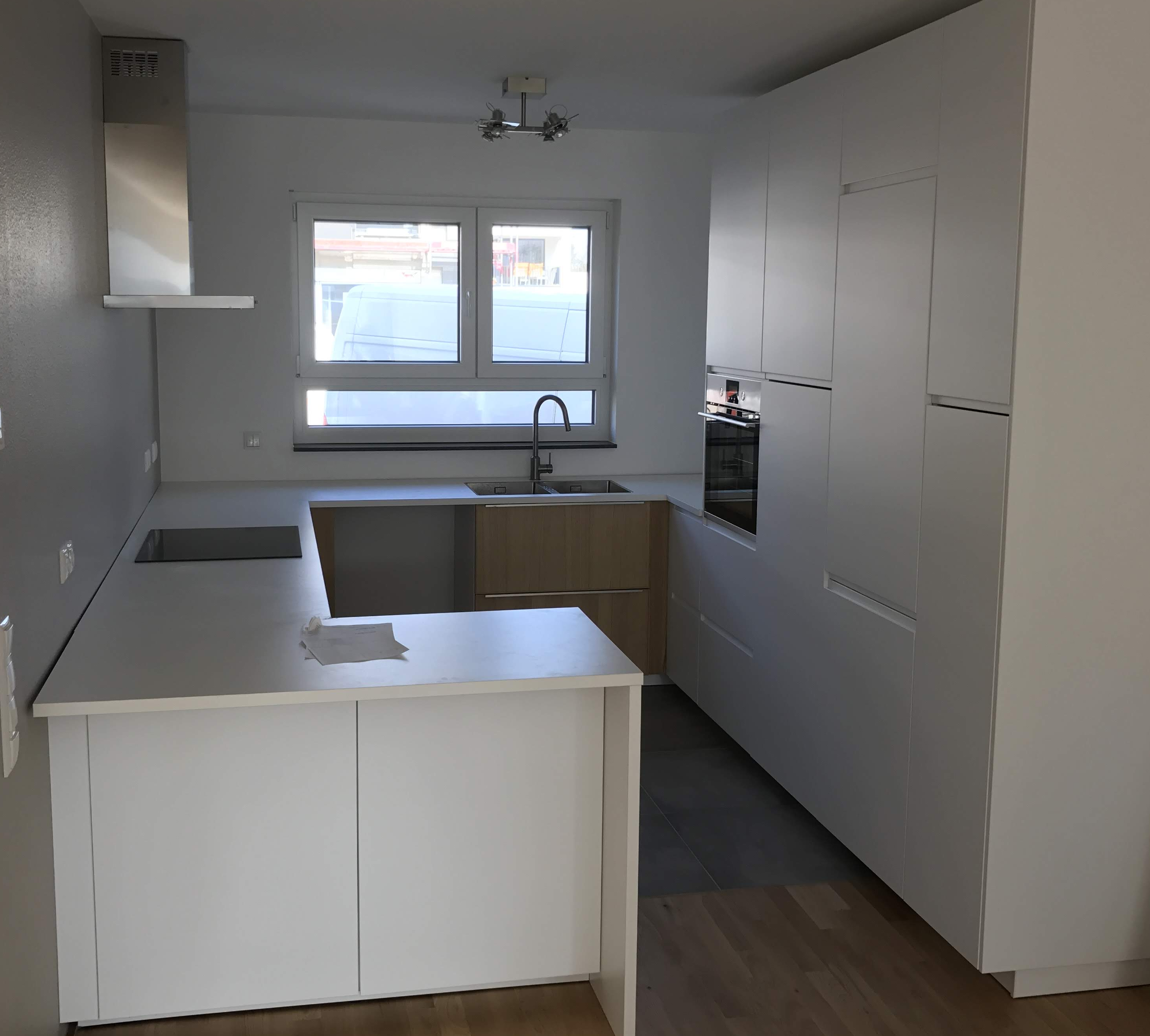 Unsere Küche von IKEA mit Voxtorp Fronten - Deko hoch Drei