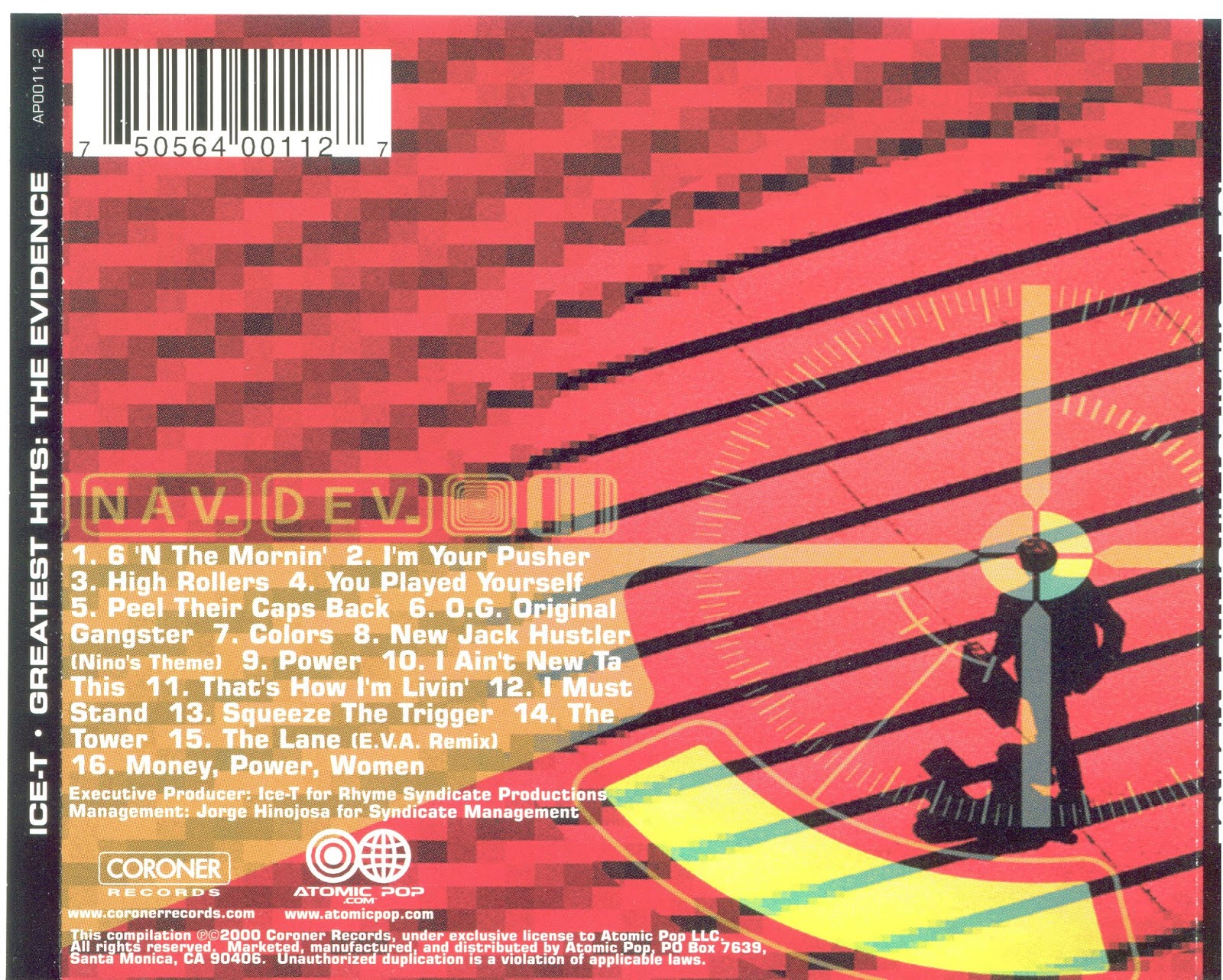 BIKERS/KUSTOM/MEETING/MUSIC....: ICE T Greatest Hits 2000