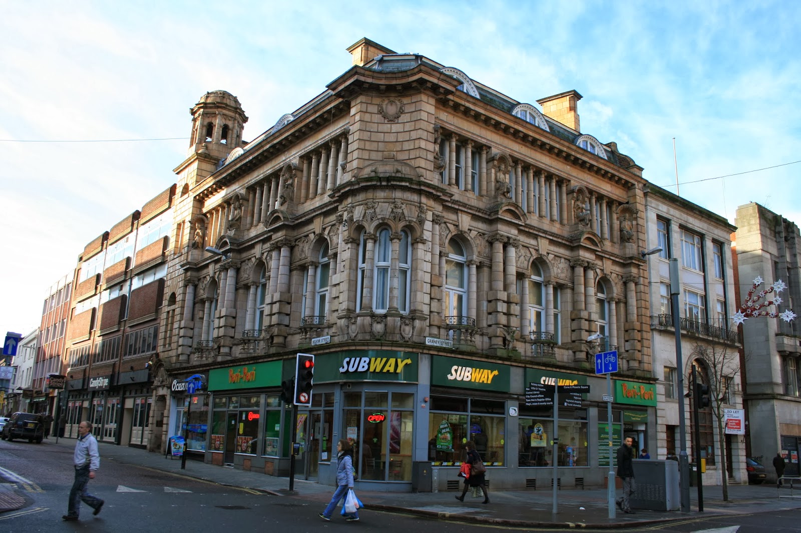 Emma Cowley Illustration: Leicester: Granby Street