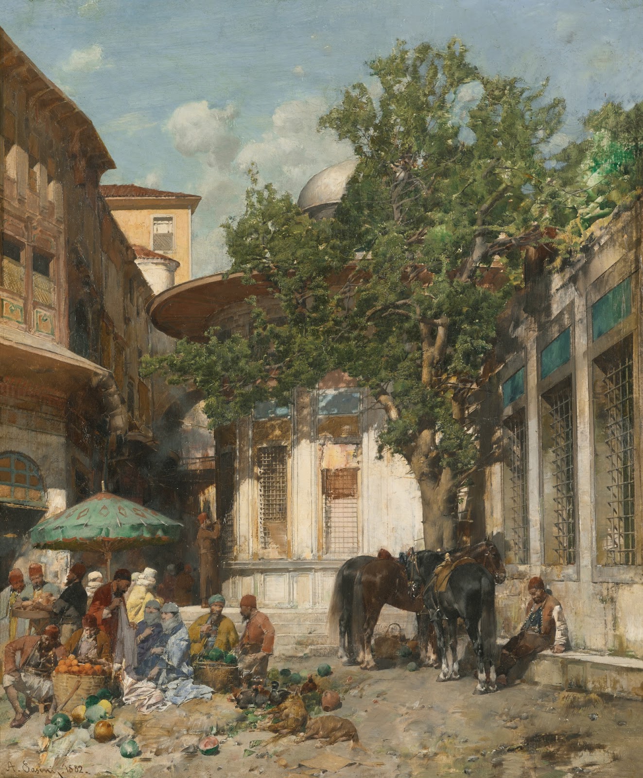Alberto Pasini | Orientalist / Romantic painter | Tutt'Art@ | Pittura ...