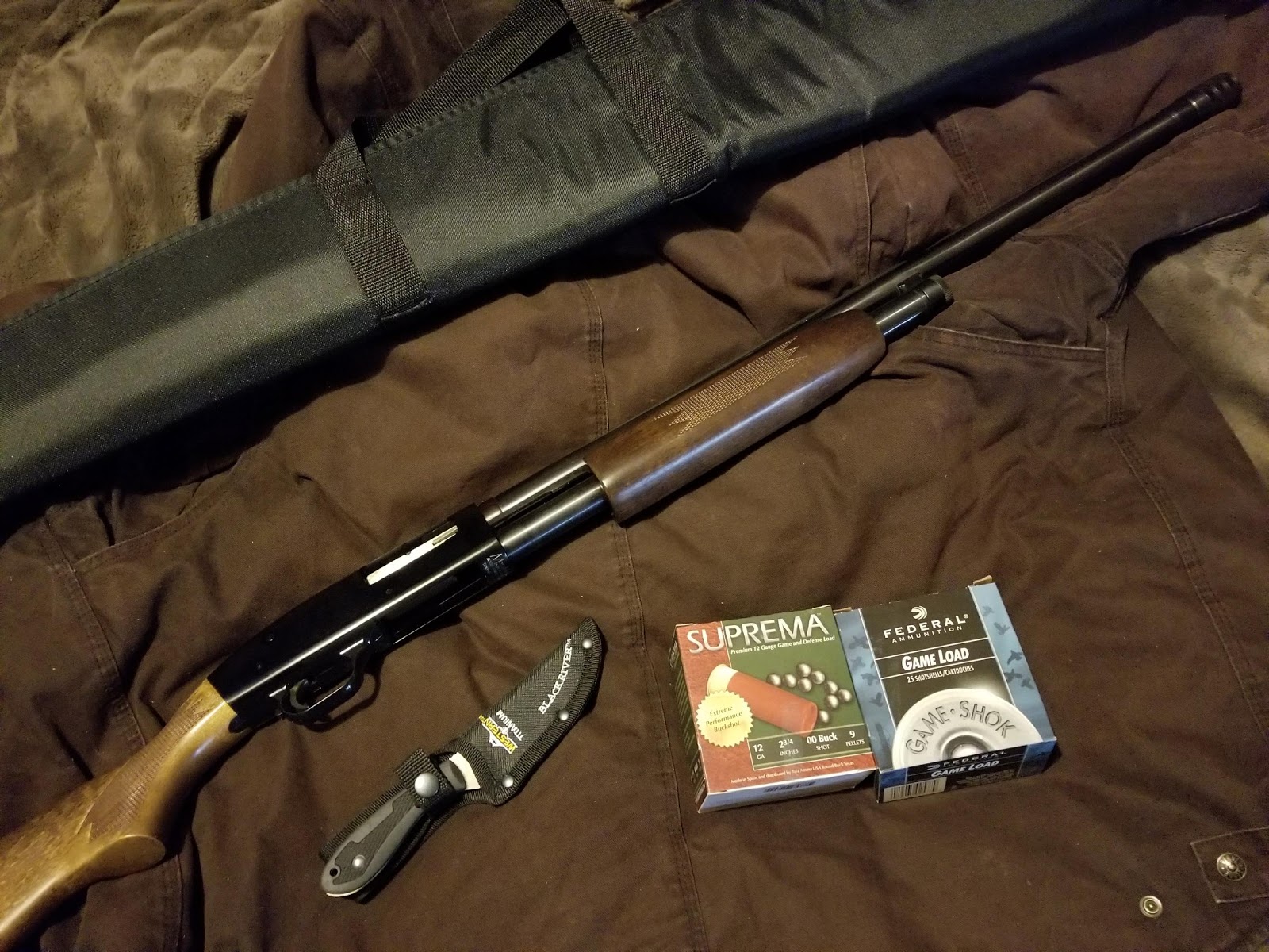 The Dixie Sun by A Reb in Dixie: Mossberg 500 AG 12 Gauge with C-LECT Choke