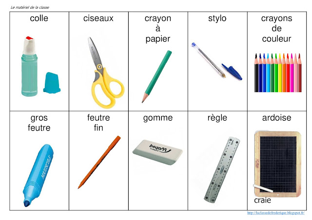 laclassedefrederique: Matériel de la classe