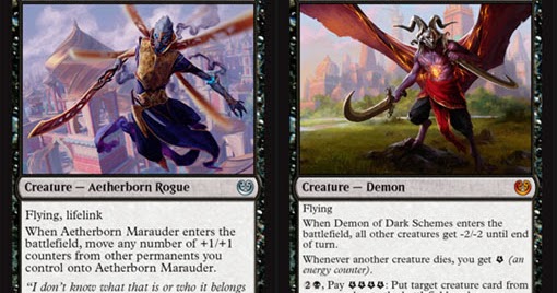 Magic the Gathering Adventures: Kaladesh Set Review: Black