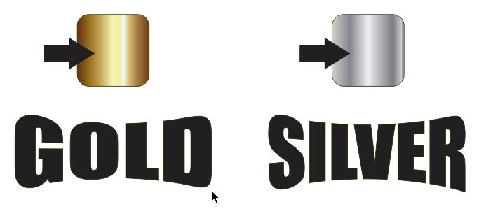 Cara CEPAT Membuat Efek Gold dan Silver di CorelDraw - TUTORiduan.com