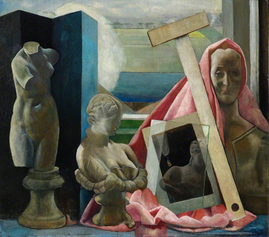 Spencer Alley: Studio Studies (Painted) - Twentieth Century