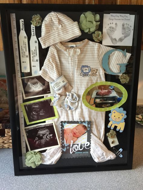 BUMPY MIRACLE: Baby Birth Shadow Box