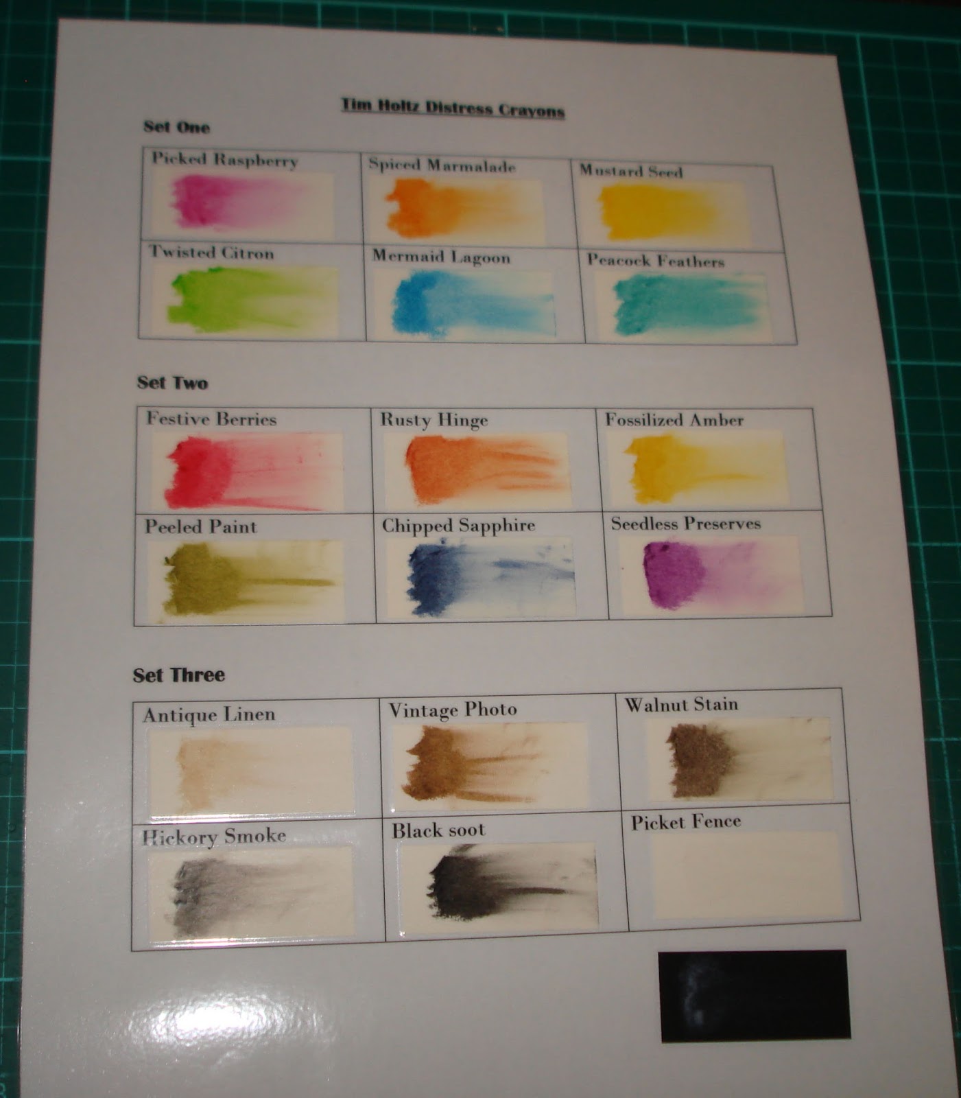 Lorraine Lives Here: Tim Holtz distress crayons part 1