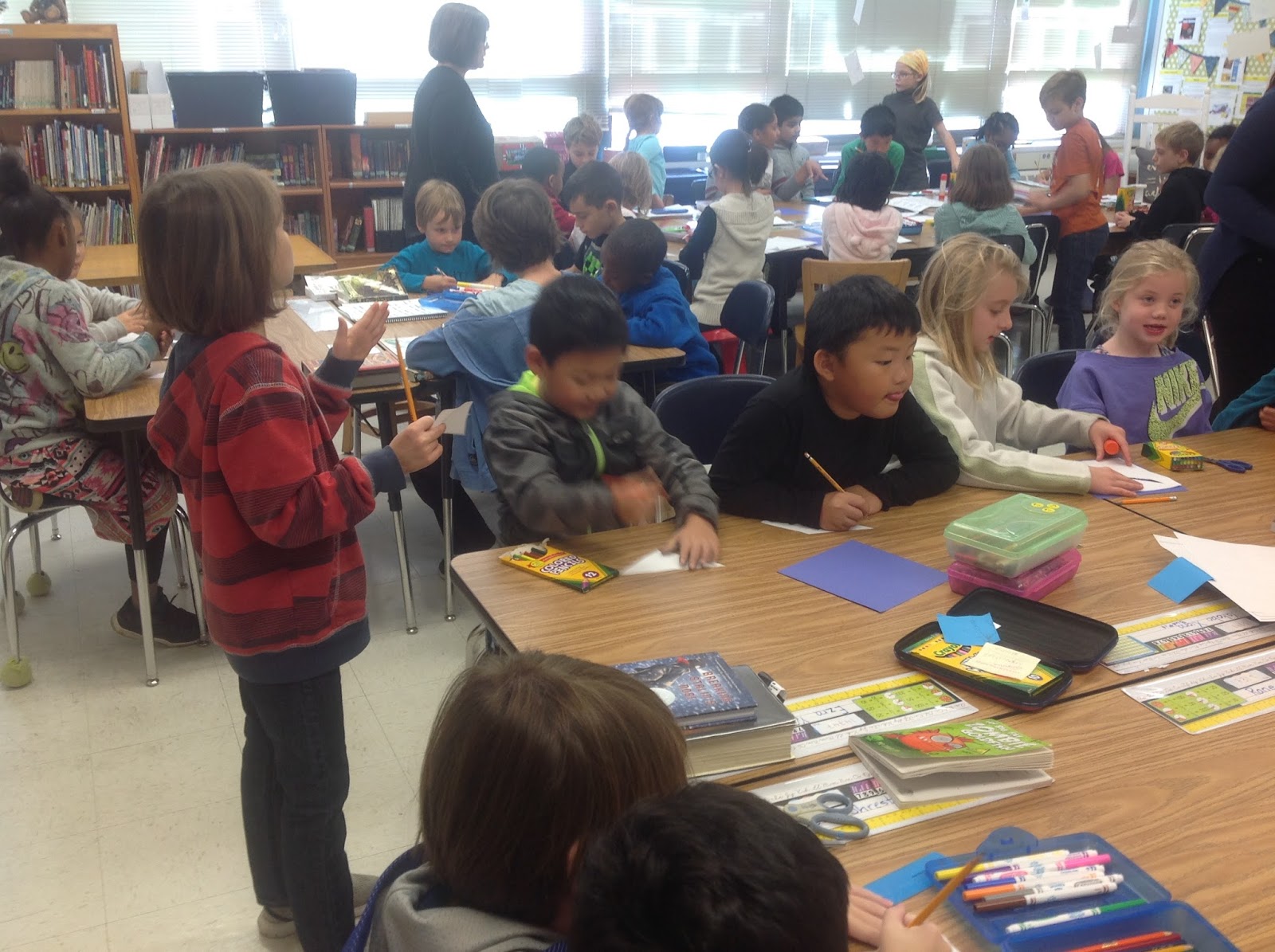 Room 108 Happenings: Buddy Classroom Event