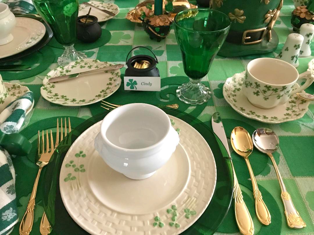 Relevant Tea Leaf: An Early St. Patrick's Tea