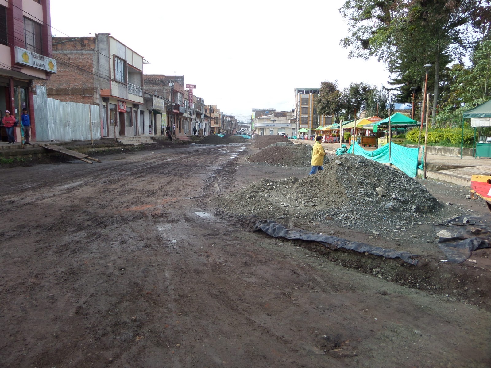 Reiniciaron actividades de pavimentación de calles - INFORMATIVO DEL GUAICO