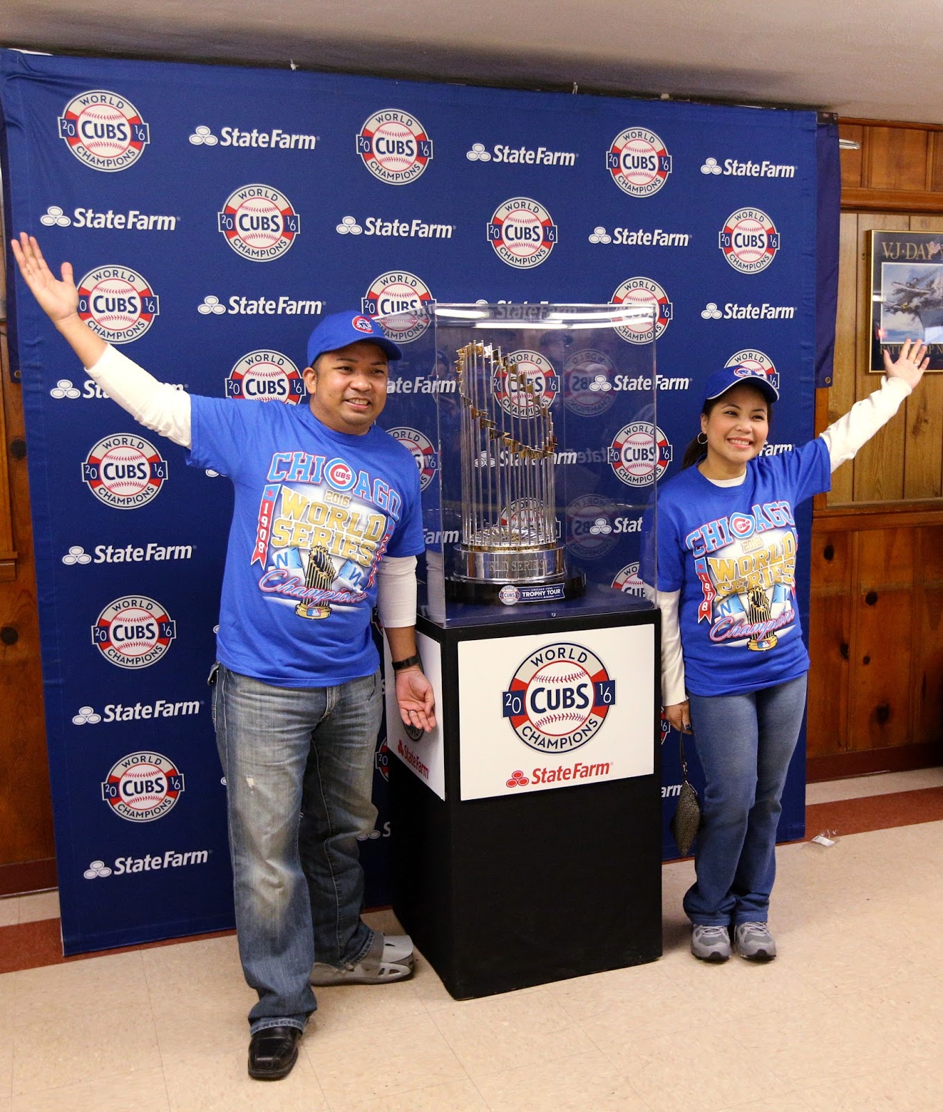 Mark Kodiak Ukena: State Farm Chicago Cubs Champion Trophy Tour
