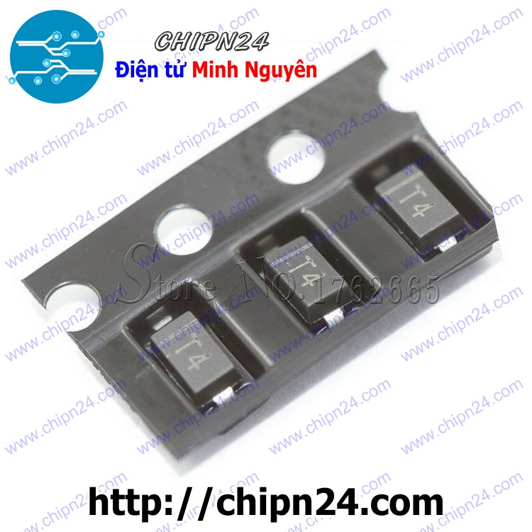 [25 CON] (KX) Diode Dán 1N4148 [T4] [SOD-323] (SMD) (4148) [Diode xung]