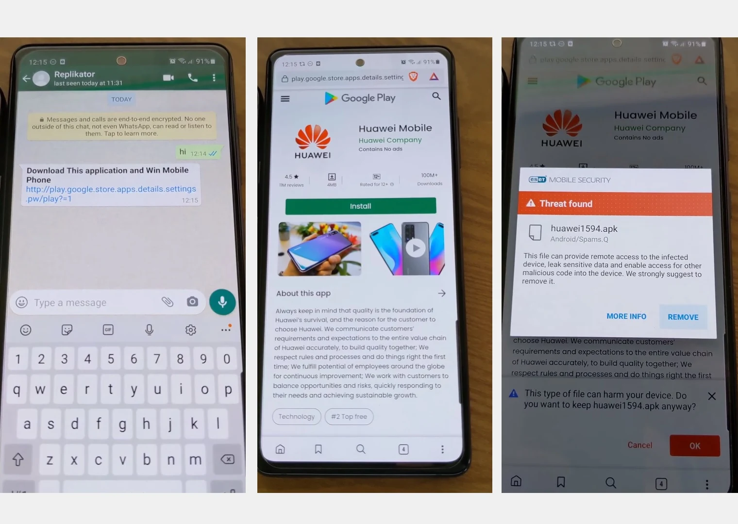 Android Users Beware! WhatsApp Messages With Links To Malware Are ...