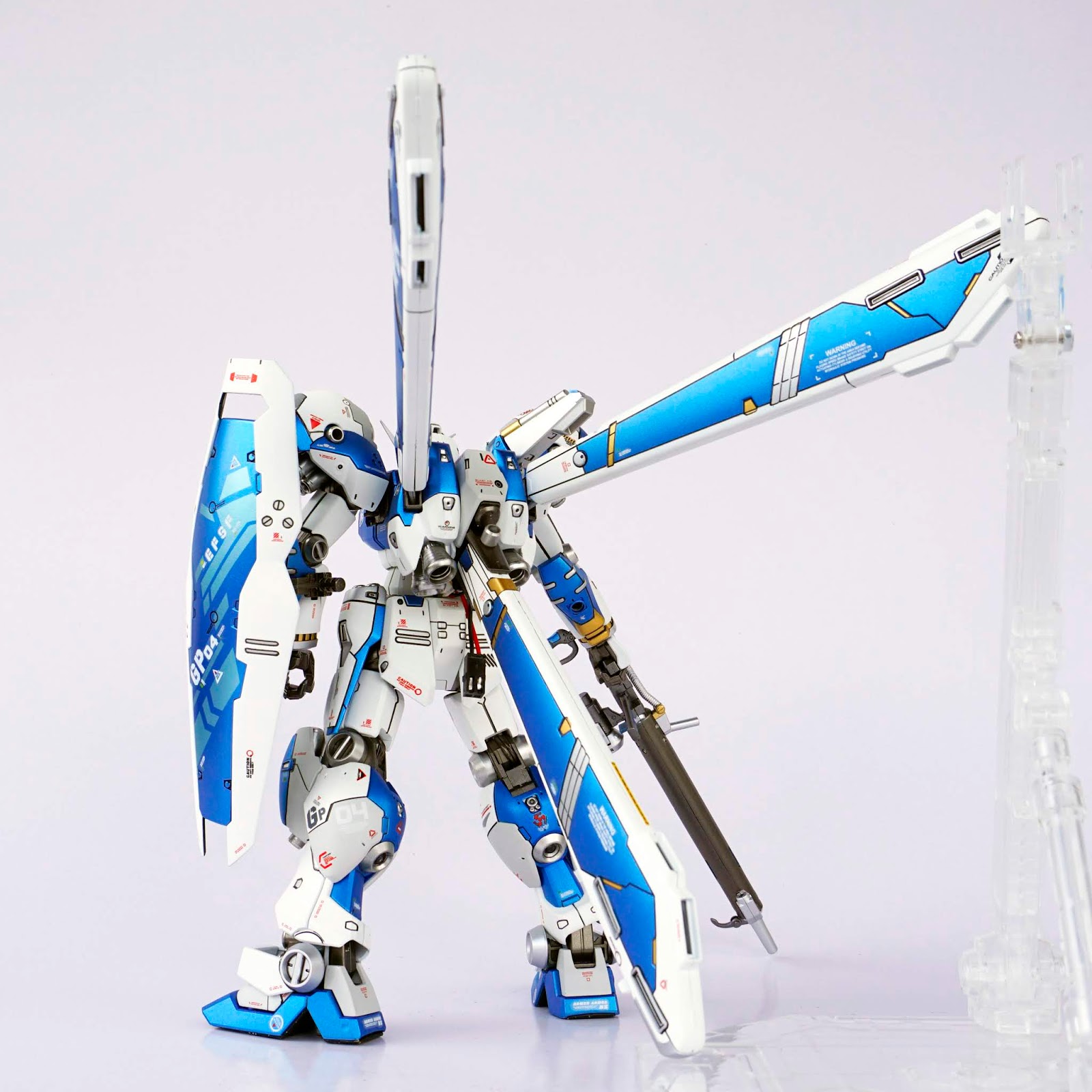 Custom Paint: RE 1/100 Rx78-GP04 "Gerbera" Gundam