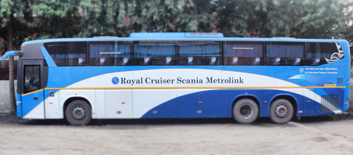 VMSALT Chaser: SCANIA INDIA : UPSRTC's SCANIA METROLINK 13.7M HD