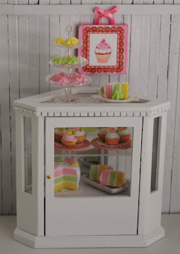 Little Things By Anna: Miniature Bakery Counter Filled With Sweets...