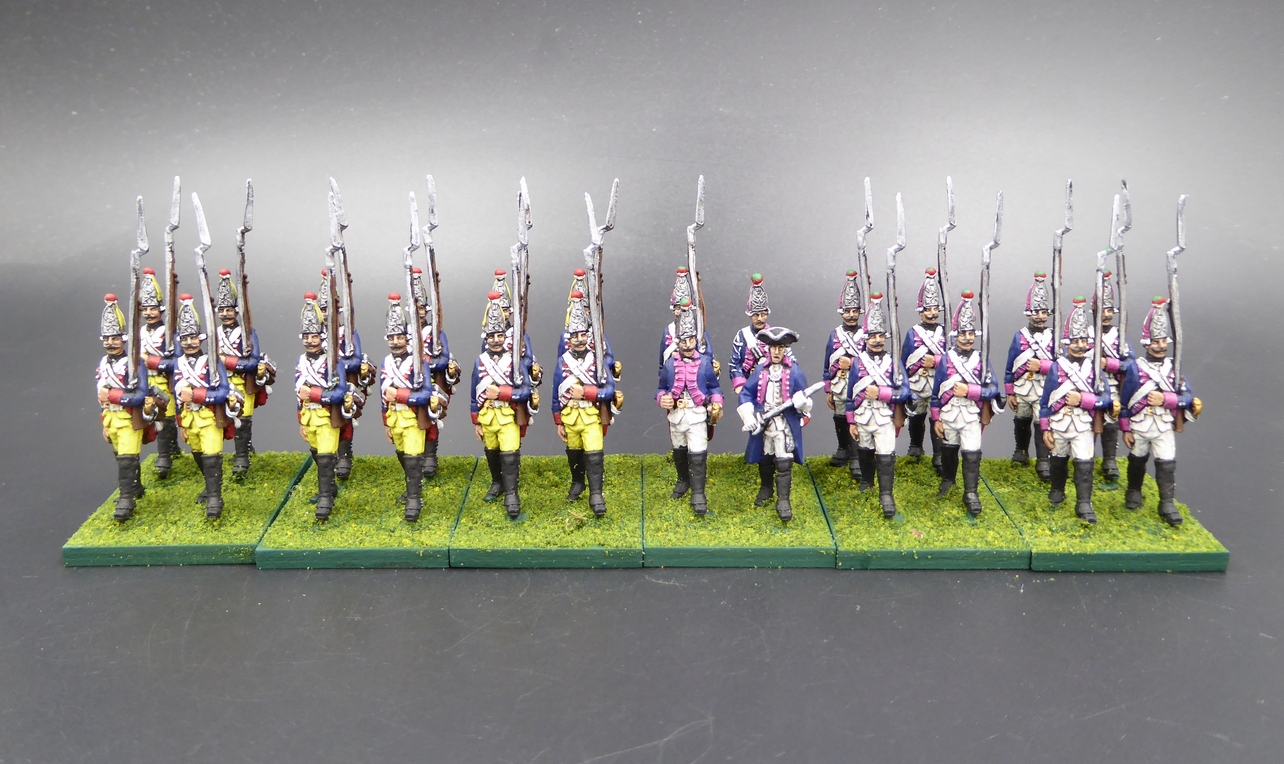 Palouse Wargaming Journal: Minden Prussian Grenadiers