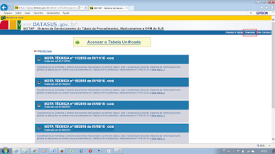Carlos Emanuel: 04 - COMO IMPORTAR TABELA DO SUS PARA SISTEMA SYSHOSP