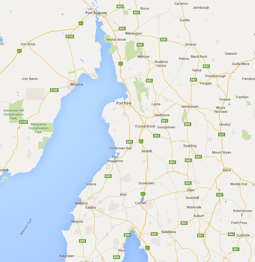 thoughts & happenings: Furthur down the Road, South Australia