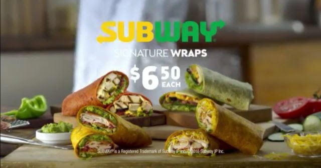 Subway Testing New "Signature Wraps" with Flavored Tortillas