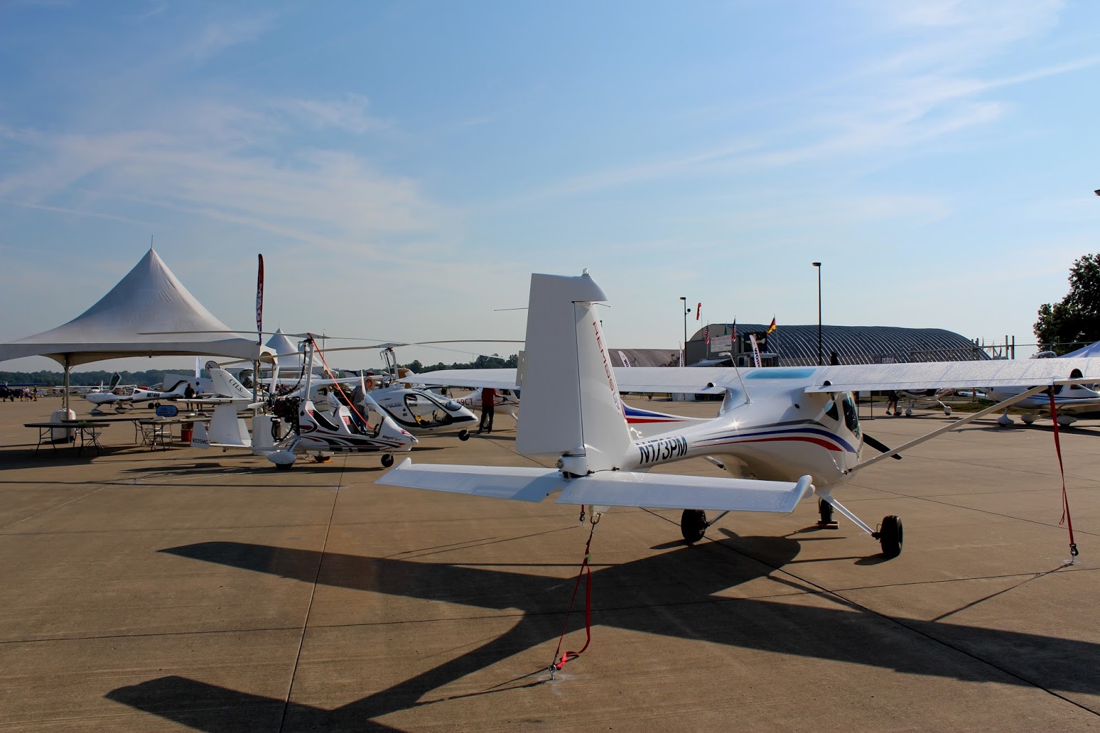 The Aero Experience: Variety of Light Sport Aircraft Displayed at Plane ...