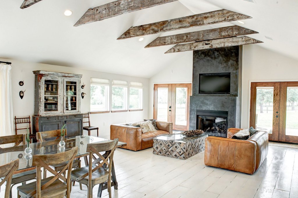 Boho cottage by The Vintage Round Top