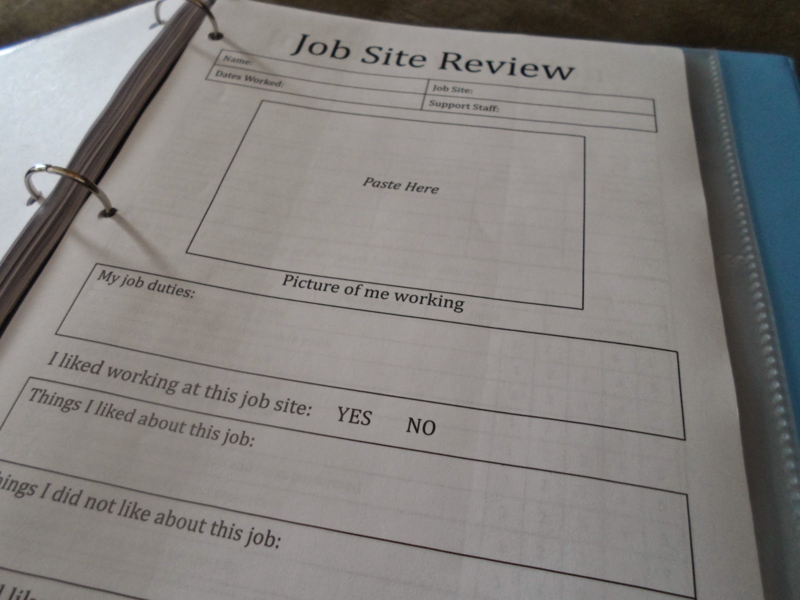 Empowered By THEM: Student Portfolios - Transition Special Education