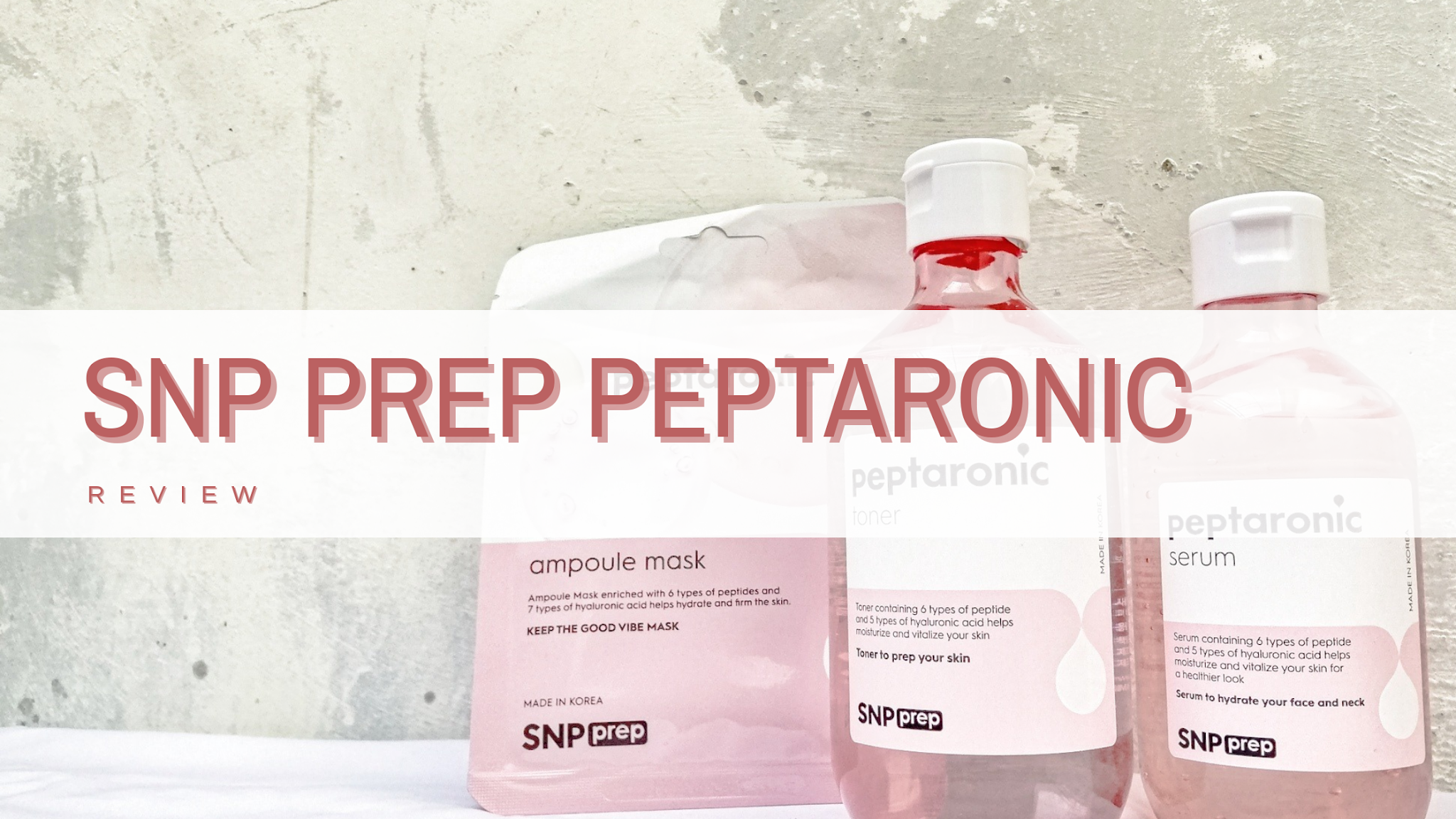 Review : SNP Prep Peptaronic - Ibu Segala Tau - Cinta, Cipta, Rasa ...