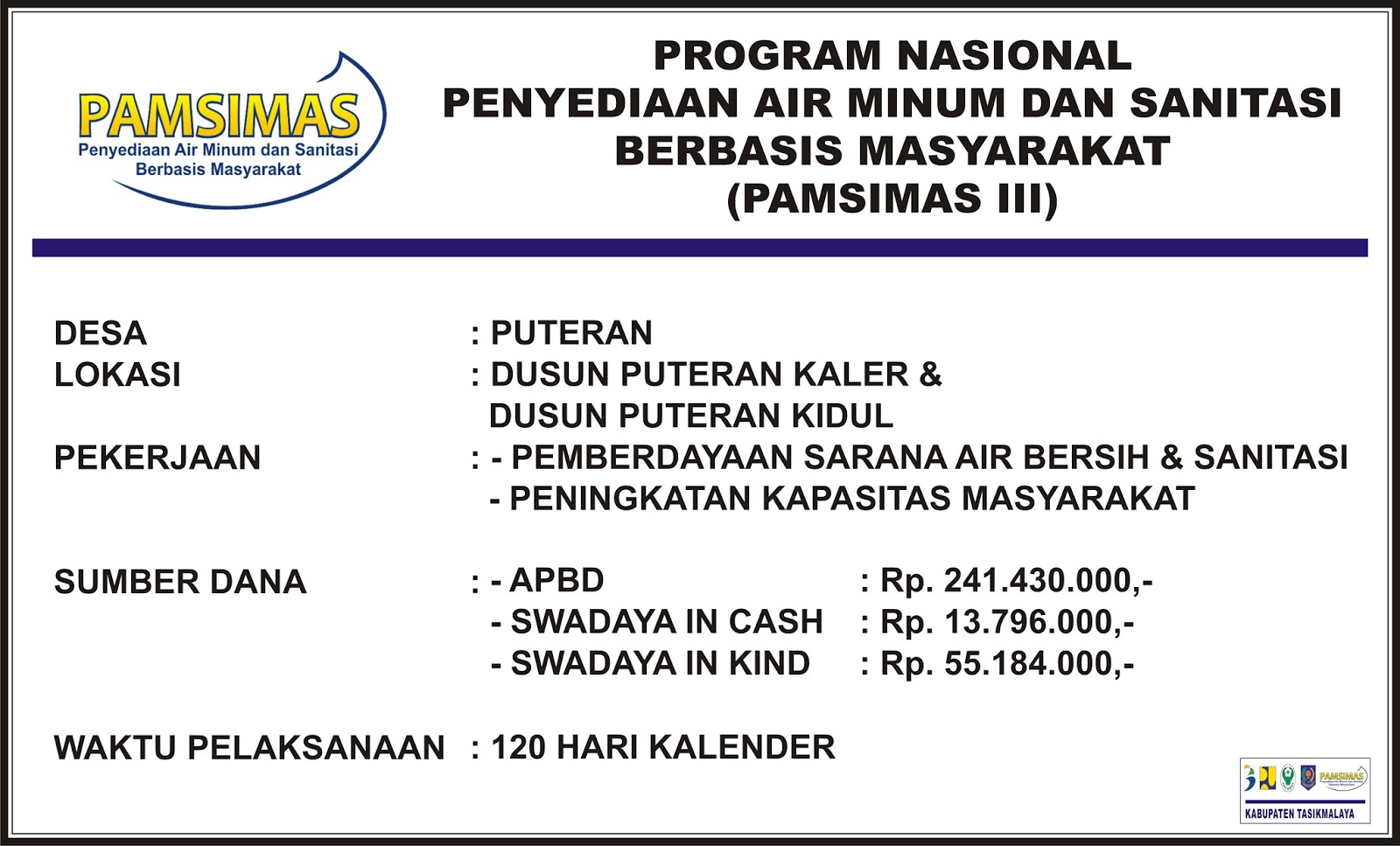 Download Gratis Contoh Spanduk Pamsimas.cdr - KARYAKU