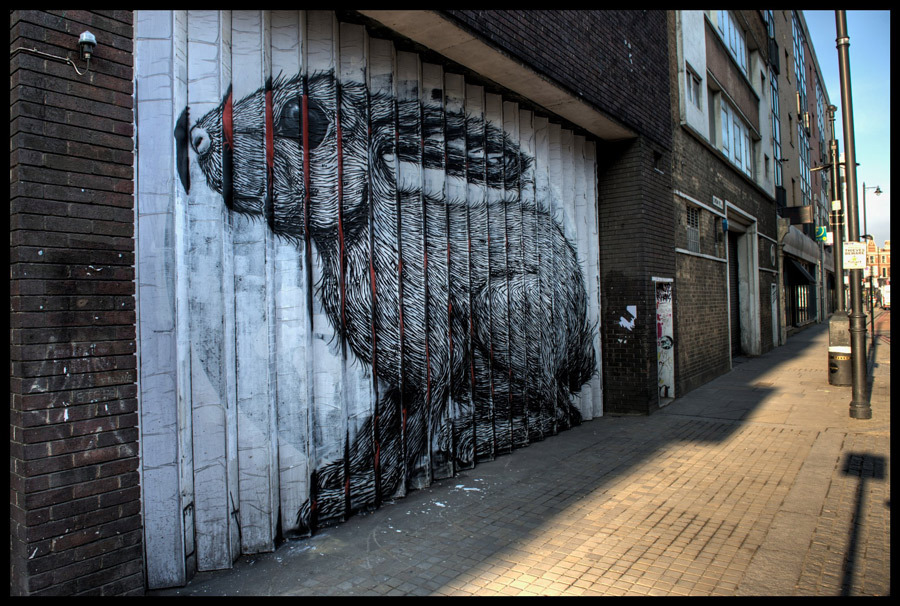 ROA, Rabbit in London