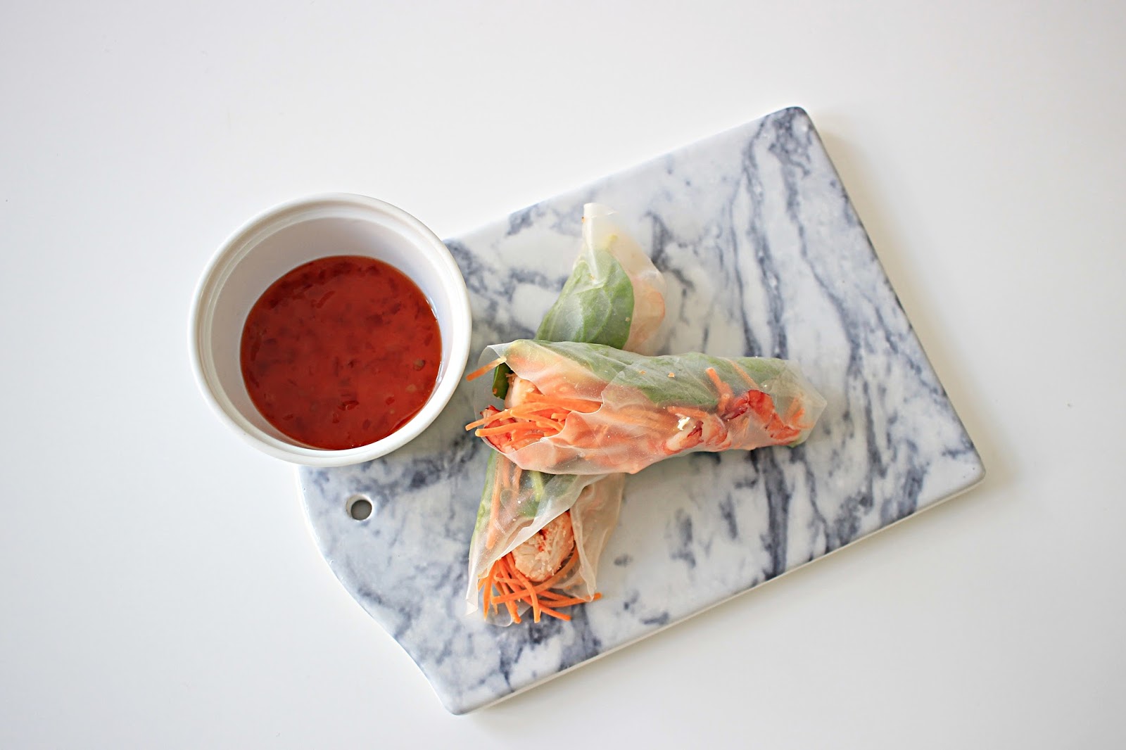 RECIPE | SHRIMP RICE PAPER SPRING ROLLS — Style and Sushi