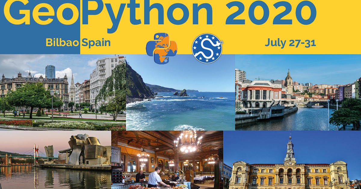 Blog IDEE: GeoPhyton 2020 en Bilbao del 27 al 31 de julio