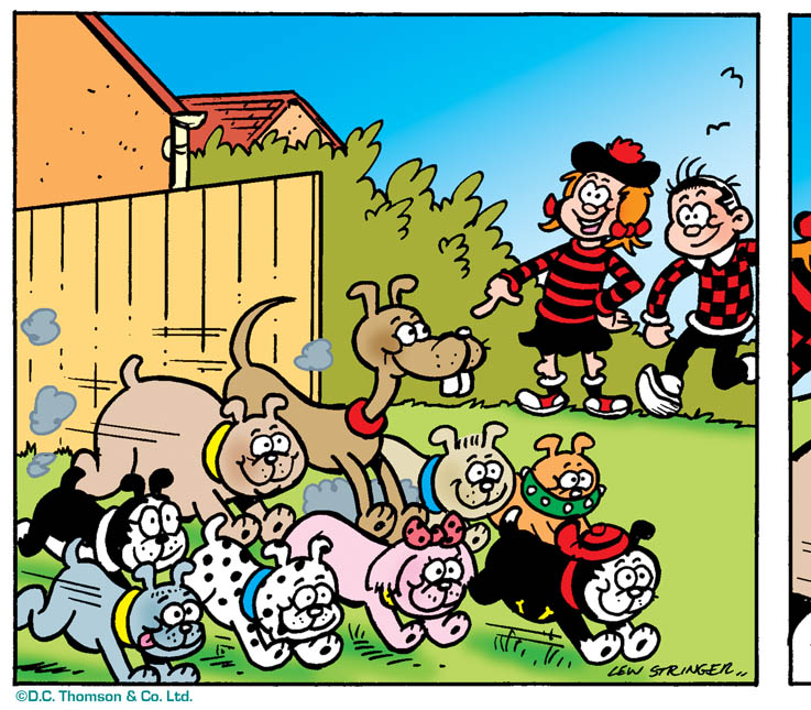 Lew Stringer Comics: The Bash Street Dogs are back today!