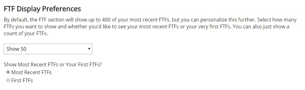 My Geocaching Profile Blog: Two New Additions - FTF Options and Newly ...