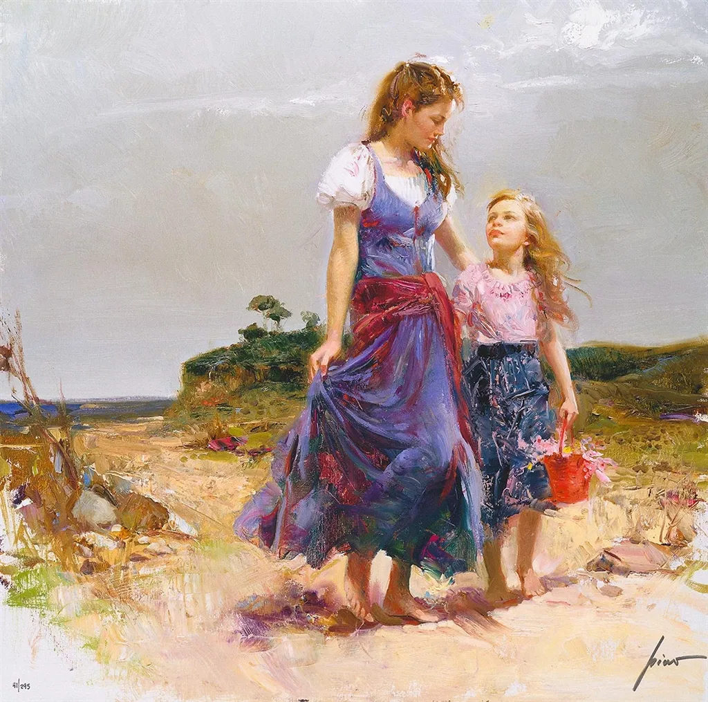 Pino Daeni | Romantic painter | Masterpieces of Art