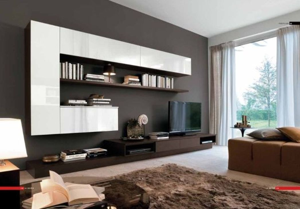 45+ Amazing Wall Storage Items For Your Contemporary Living Room - Home ...