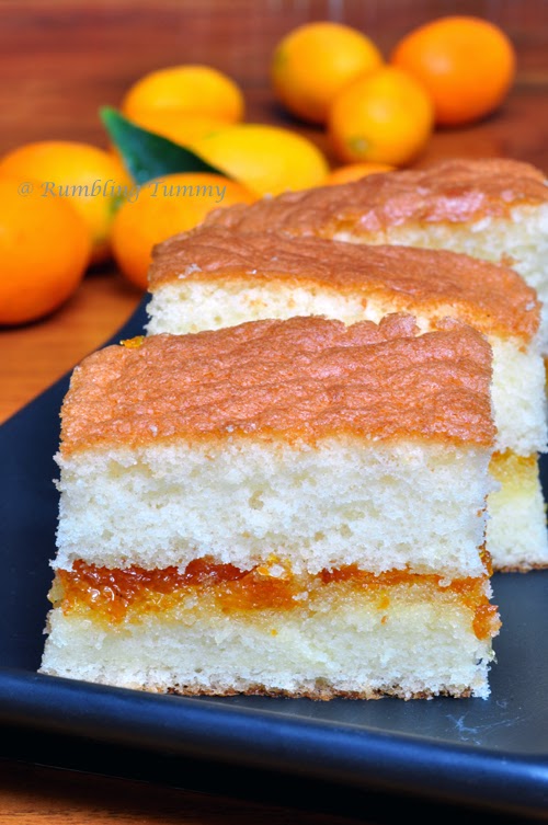 Rumbling Tummy: Hot Milk Sponge Cake