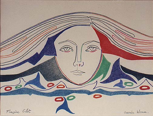 pinkpagodastudio: Francoise Gilot--Artist / Muse